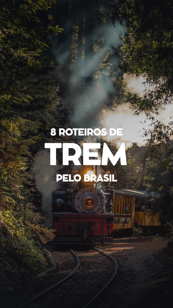 Passeios de trem pelo Brasil