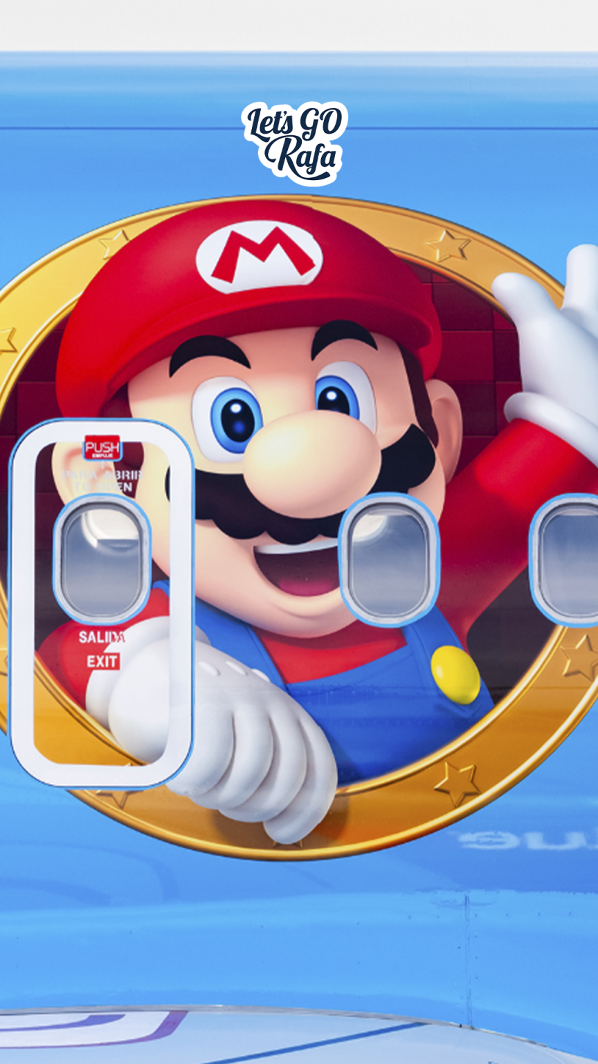Nintendo apresenta avião temático do Super Mario, mas ainda não será ...